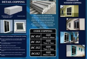 Window Copping / Coping Tingkap – Ken Hoe Trading Sdn. Bhd.